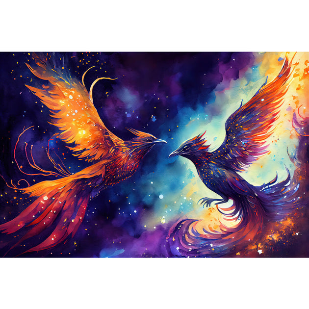 Ingooood Wooden Jigsaw Puzzle 1000 Piece - Phoenix Dance