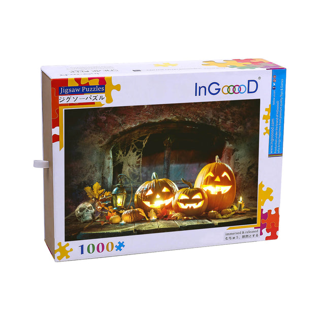 Ingooood Wooden Jigsaw Puzzle 1000 Piece for Adult-Weird Atmosphere