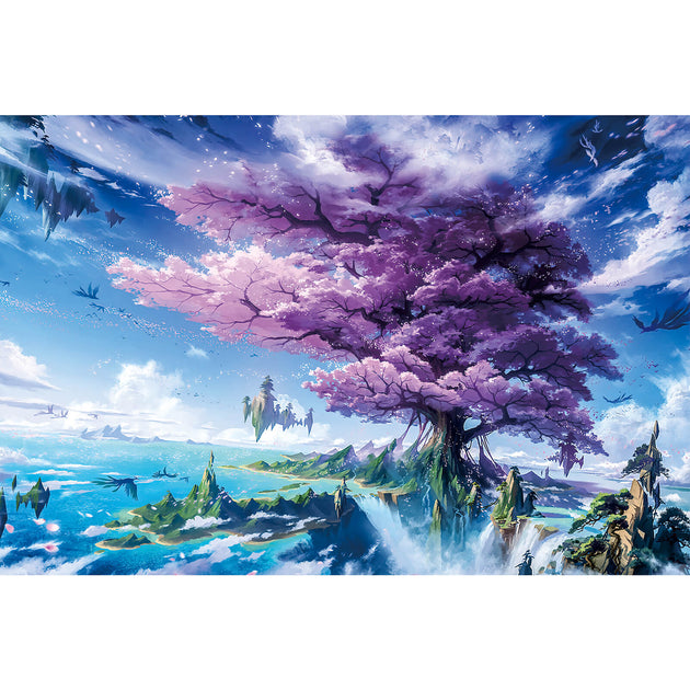 Ingooood Wooden Jigsaw Puzzle 1000 Piece - Huge Cherry Tree