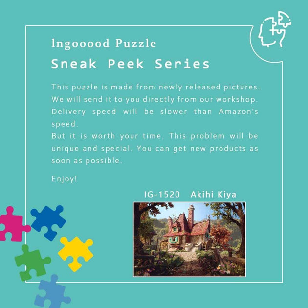 Ingooood-Jigsaw Puzzle 1000 Pieces-Sneak Peek Series-Akihi Kiya_IG-152
